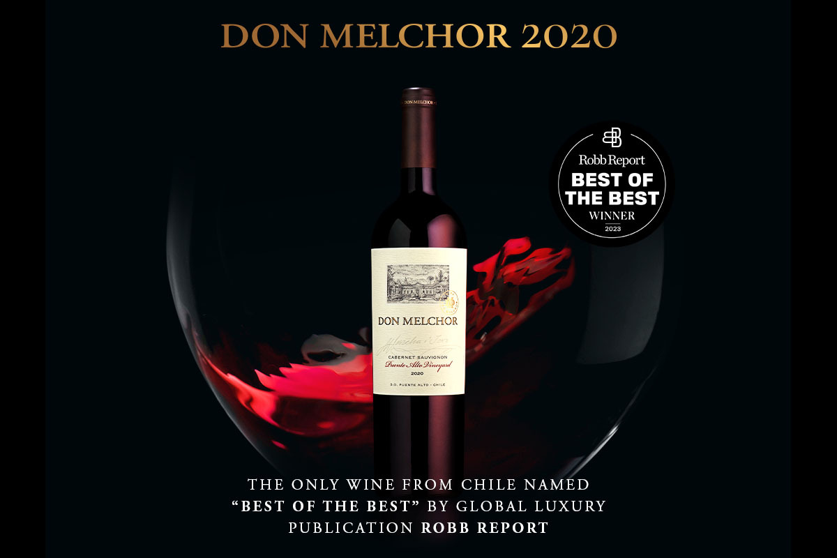 Don Melchor 2020 nombrado único vino chileno en los “Best of the Best ...