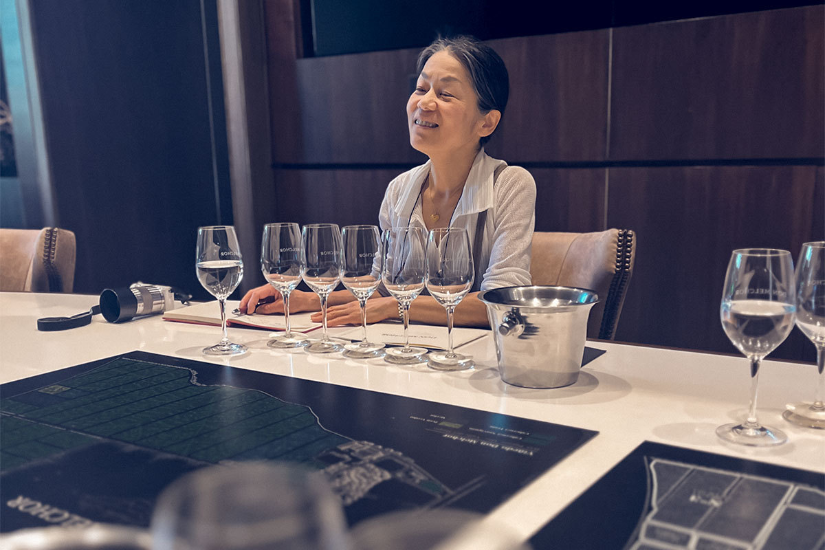 The prominent editor of the Japanese magazine Wands recently visited ...